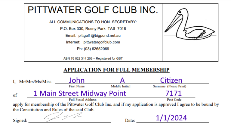How to Become a Member of Pittwater Golf Club – Pittwater Golf Club